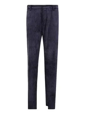 Emporio Armani Corduroy Trousers - Black