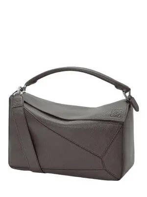 Loewe Large Puzzle Bag - Dark Gray