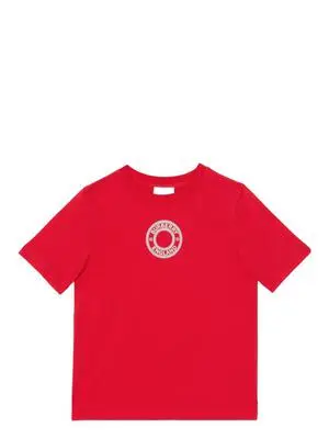 BURBERRY Burberry Logo Print Cotton T-Shirt