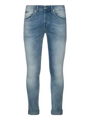 DONDUP Slim Fit Classic Pants - Blue