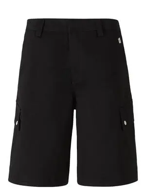 Off-White Bermuda Cargo Shorts - Black