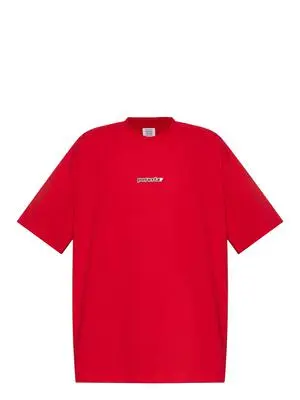 Vetements Pornstar Printed Crewneck T-shirt - Red