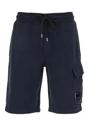 C.P. COMPANY Lens Motif Cargo Shorts - Black