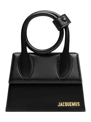 Jacquemus The Knot Chiquito Handbag - Black