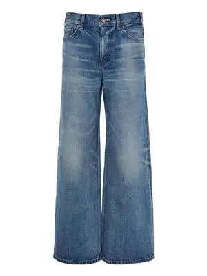 Celine Jolene Wide-leg Jeans - Blue