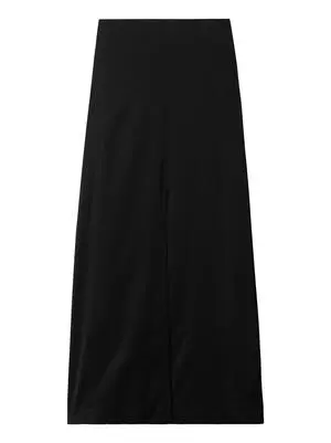 Dries Van Noten Slit Skirt - Black