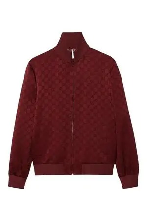 GUCCI Gucci Monogrammed Zip-Up Jacket