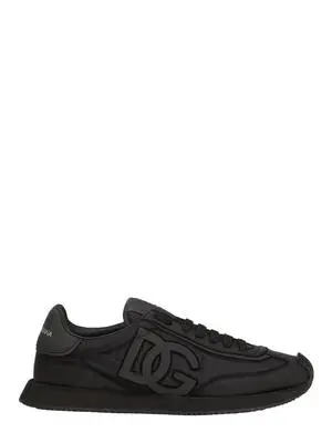 Dolce & Gabbana Logo Detail Low-top Sneakers - Black