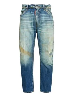 Dsquared2 Big Brother" Medium Rusty Nail Wash Jeans - Blue