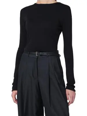 ENTIRE STUDIOS Long Sleeve T-shirt - Black