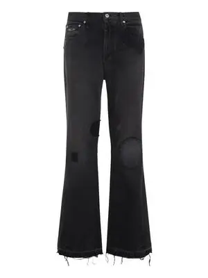 GALLERY DEPT. La Flare Patchwork Jeans - Black