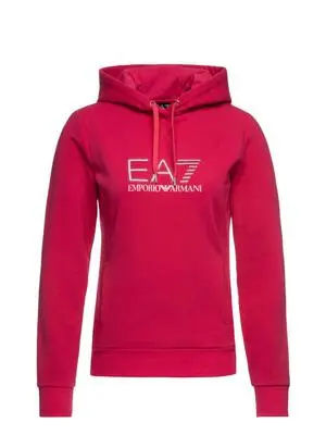 Emporio Armani Hooded Sweatshirt - Red
