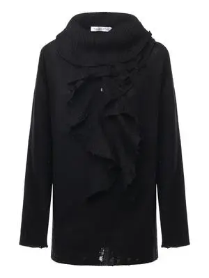 DIOR Dior Ruffled Turtleneck Sweater