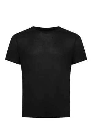 Rick Owens Sheer Short Sleeved T-shirt - Black