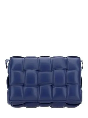 Bottega Veneta Cassette Shoulder Bag - Ocean Blue