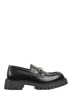 GUCCI Gucci Lug Horsebit Detailed Loafers