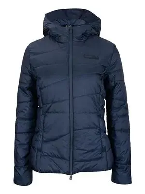 Emporio Armani Long Sleeve Cotton-padded Jacket - Blue