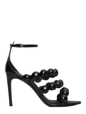 Alaïa Sphere Sandals - Black