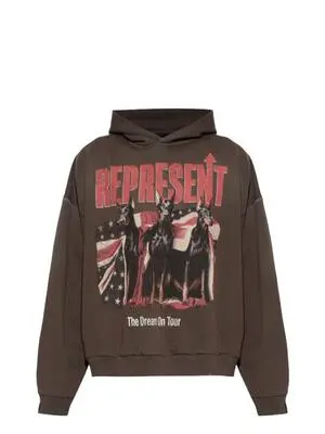 REPRESENT Graphic Hoodie - Brown