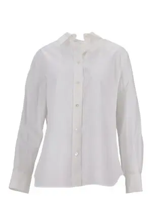 P.A.R.O.S.H P.A.R.O.S.H. Pointed Collar Cotton Shirt