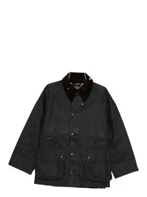 Barbour Corduroy Collar Waxed Coat - No