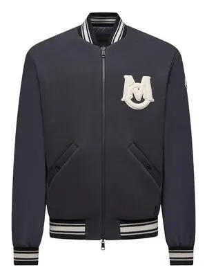 Moncler Vennes Reversible Down Bomber Jacket - Navy Blue