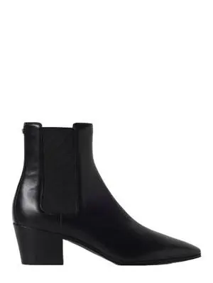 Casadei 50mm Leather Boots - Black