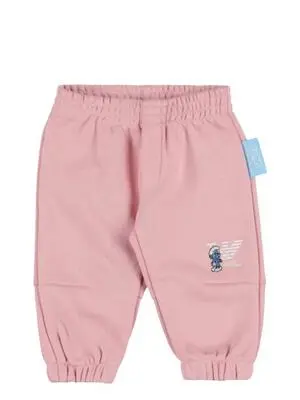 Emporio Armani Track Pants With Embroidered Detail - Pink