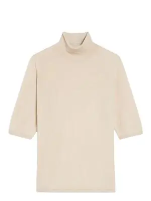 MAX MARA Max Mara Cecina High Neck Half-Sleeved Jumper
