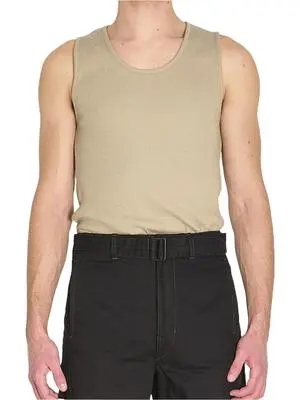 LEMAIRE Ribbed Tank Top - Nude