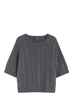 Max Mara Dominus Crewneck Jumper - Medium Gray