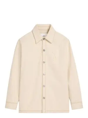 Ami De Coeur Overshirt - White Cream Color