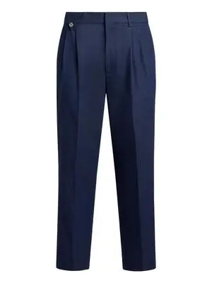 Etro Pleated Trousers - Blue