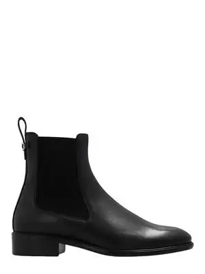 SALVATORE FERRAGAMO Salvatore Ferragamo Gancini Logo Chelsea Boots
