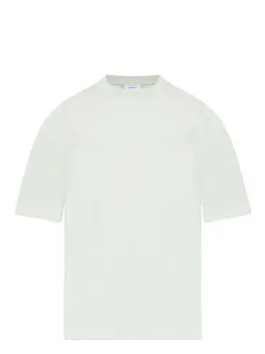 Off-White Crewneck Short-sleeved T-shirt - White