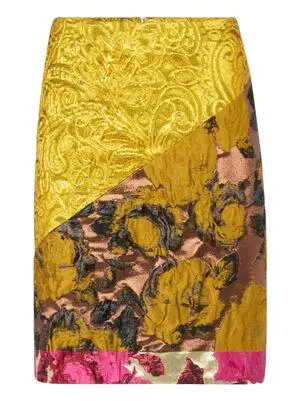 Nina Ricci Nina Ricci Jacquard-Effect Midi Skirt No