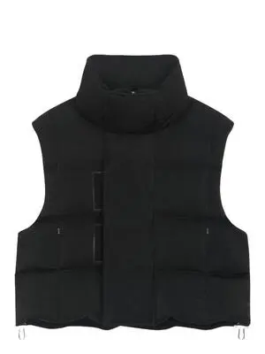 Givenchy Oversized Sleeveless Puffer Jacket - Black