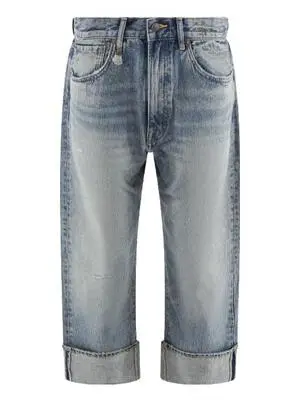 R13 R13 Belt Loop Jeans Gray
