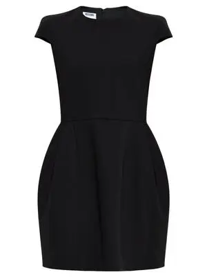 Moschino Short Sleeve Crewneck Dress - Black