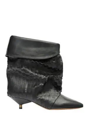 Isabel Marant Étoile Edrik Leather Boots - Black