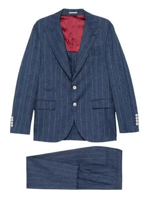 BRUNELLO CUCINELLI Striped Suit