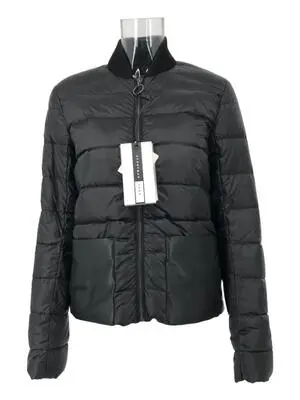 Sportmax Zip Up Down Jacket - Black