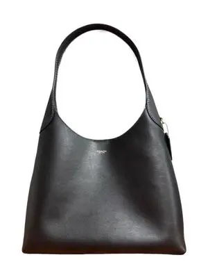 COACH Leather Shoulder Bag - Black