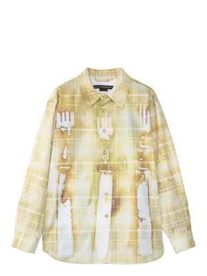 ANDERSSON BELL Andersson Bell Trompe L'oeil Printed Stretch Twill Shirt