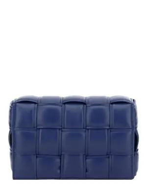 Bottega Veneta Bottega Veneta Padded Cassette Crossbody Bag Ocean Blue