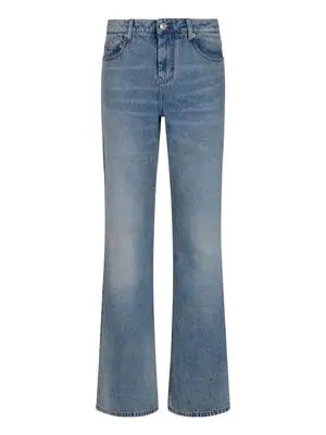 AMI Paris Logo Patch Jeans - No