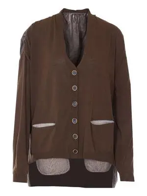 UMA WANG Uma Wang Long Sleeve Cardigan