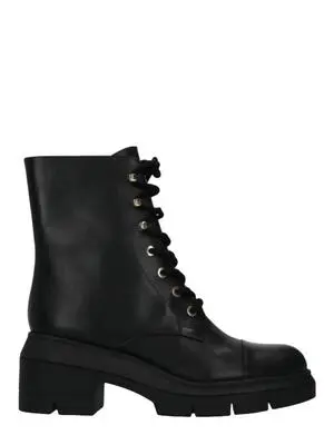 STUART WEITZMAN High-top Lace-up Boots - Black
