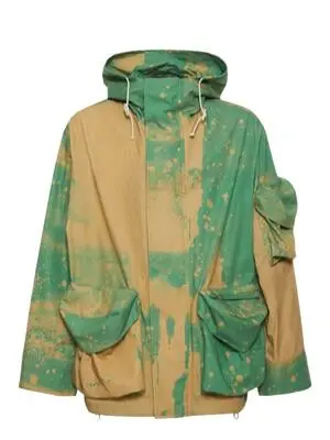 OAMC Printed Hooded Jacket - Green