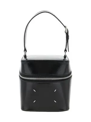 MAISON MARGIELA Big Cube Zip-around Handbag - Black